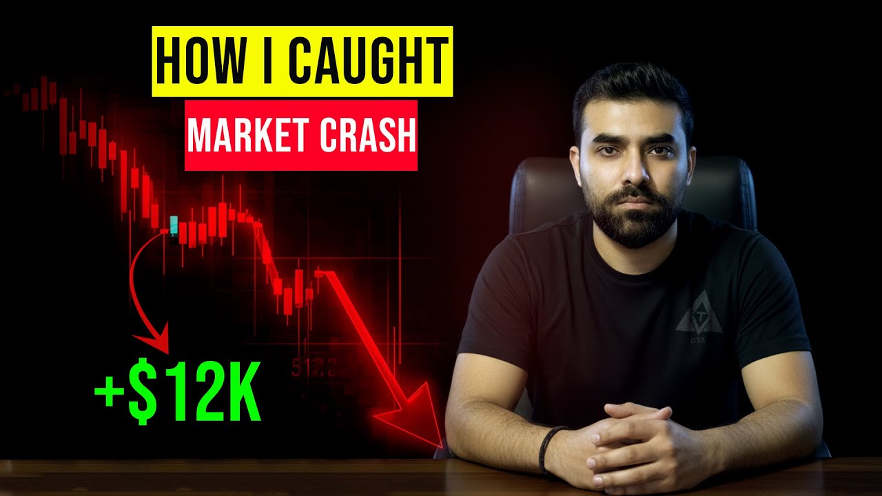 ICT Top Down Analysis | Market Crash Breakdown - BTC & Nas100 - YouTube