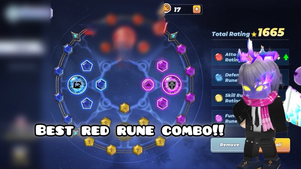 This red rune combo can 5 hit a max talent guy - YouTube