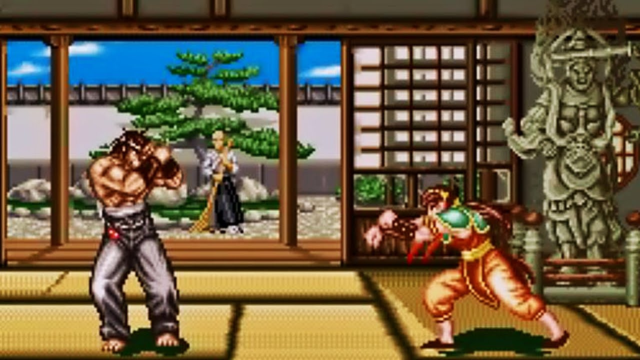 Fighters History SNES - Feilin VS Mizoguchi - YouTube