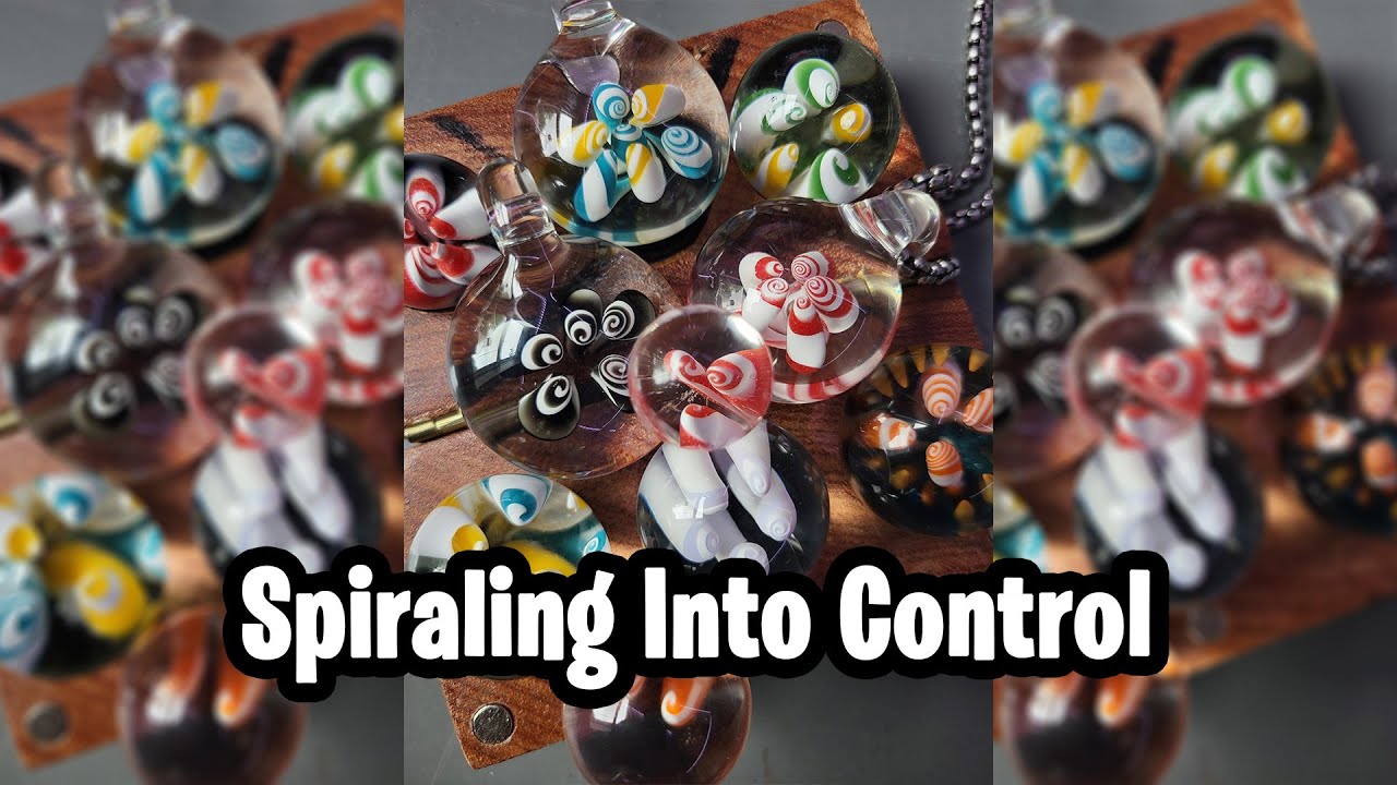 Spiraling Into Control / Making New Art / Marbles / Pendants - YouTube