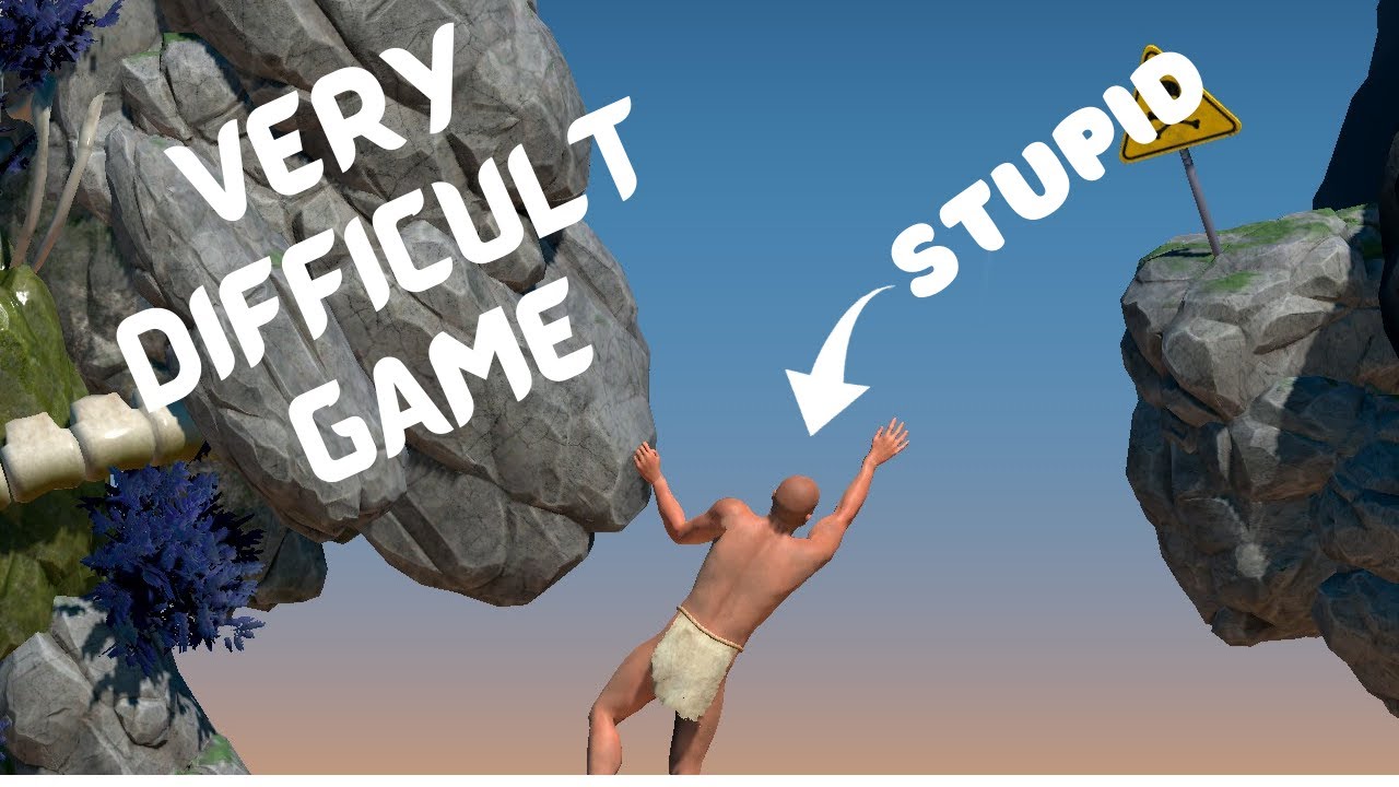playing a very difficult game about climbing #1 - YouTube