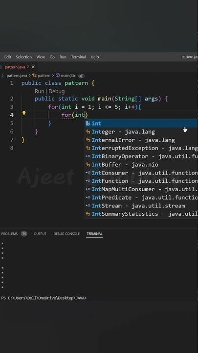 Star '*' Pattern Printing Program in Java | Part - 1 #shorts #harrybhai #java #programming - YouTube