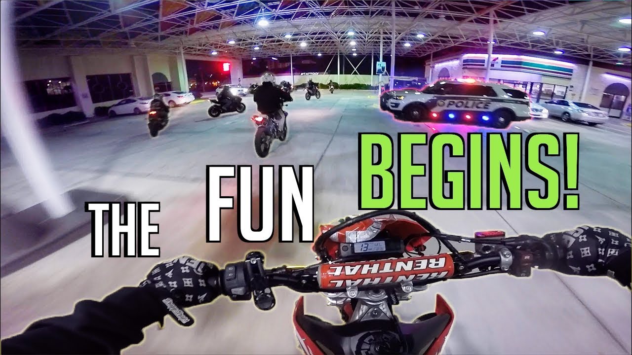 First Stunt Ride On A Supermoto! - 2019 Honda CRF450L - YouTube