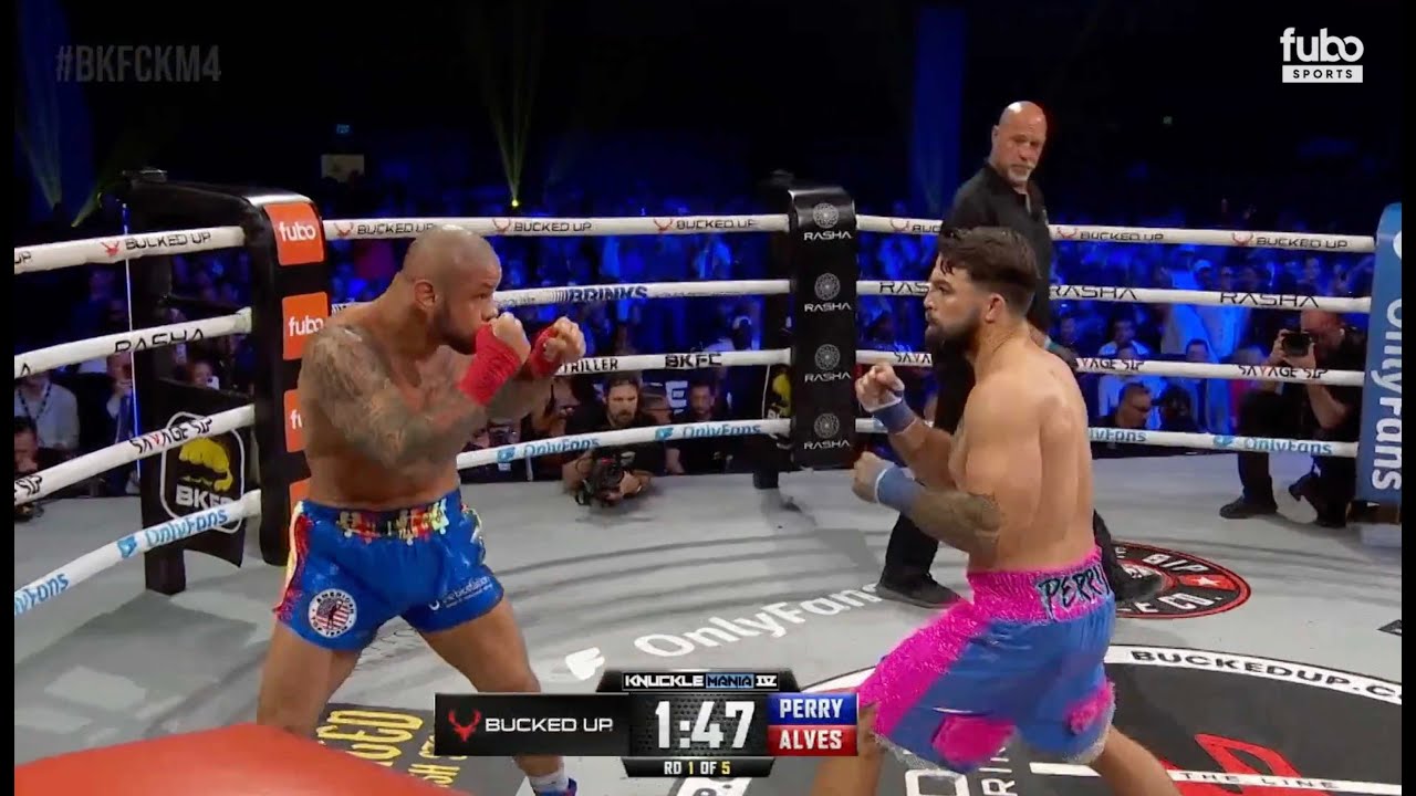 Knucklemania IV FIGHTS ONLY | Mike Perry VS Thiago Alves | Mick Terrill ...