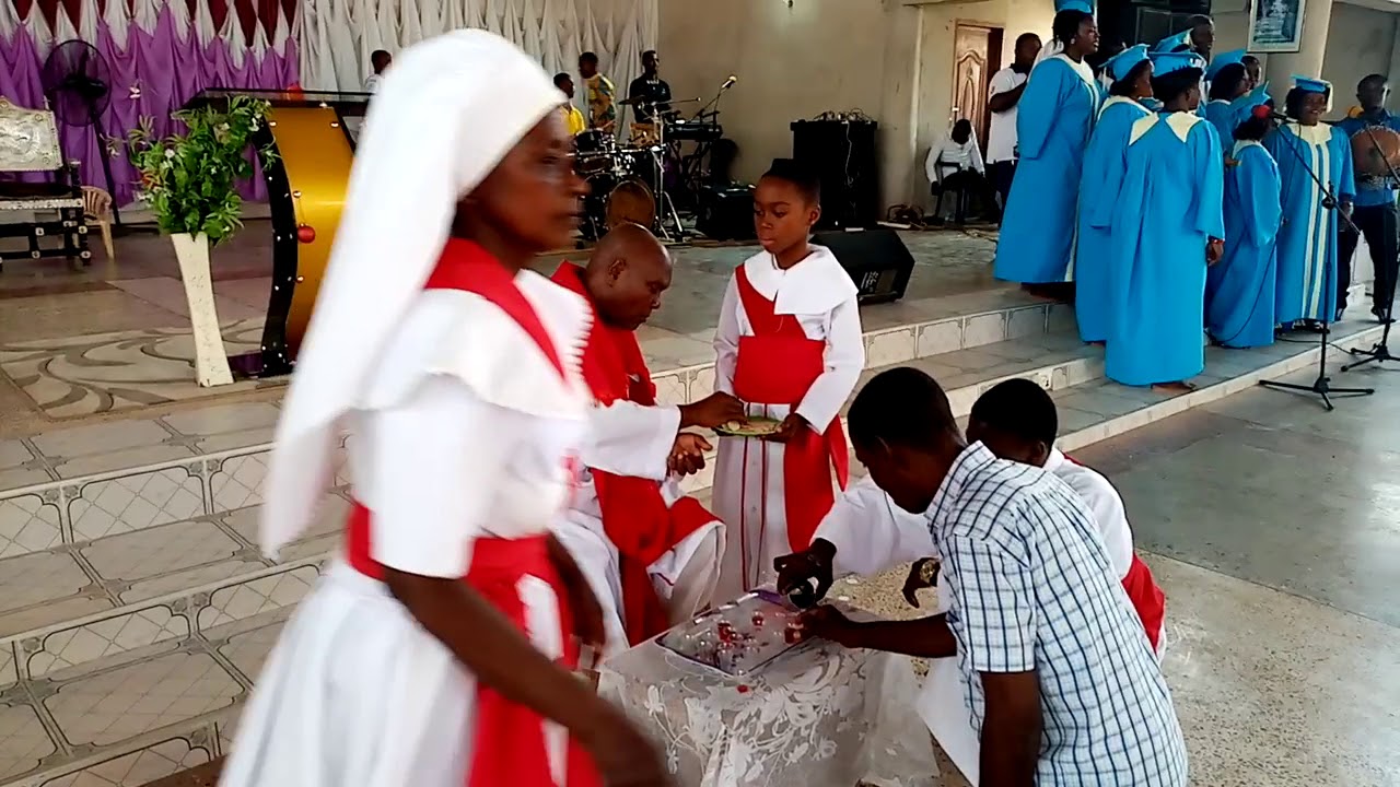 PEACE FAITH TV. POWERFUL COMMUNION SERVICE. THIS IS THE TRUE BODY AND ...