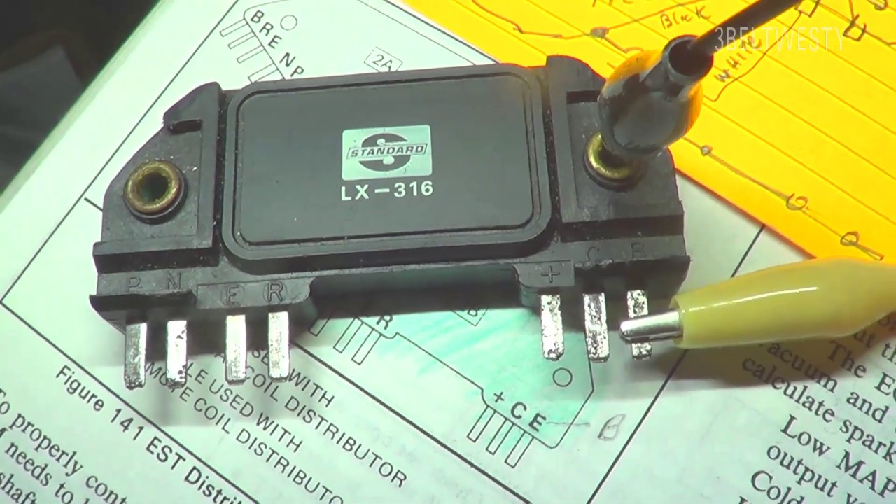 HEI GM 7PIN distributor bypass internal 10k resistor - YouTube
