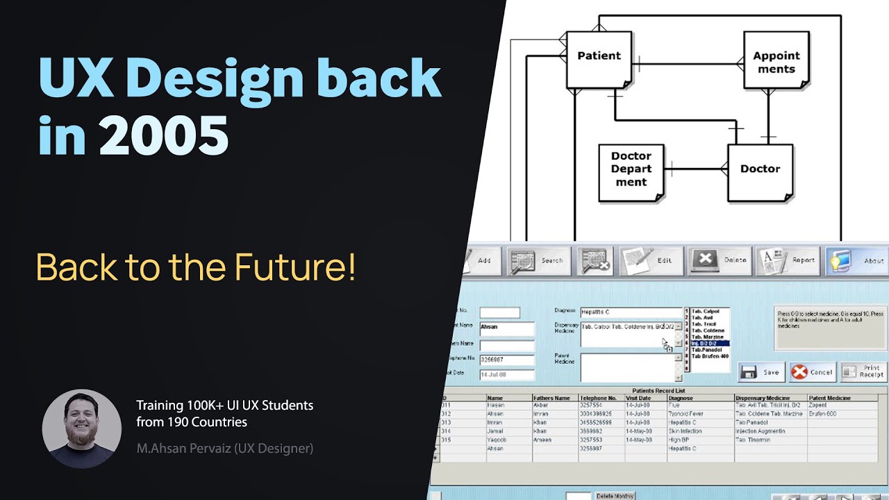 UX Designer in 2005 - How I interviewed a Doctor in 2005 to create ...