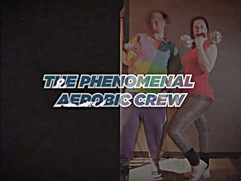 The Phenomenal Aerobic Crew of the Ultimate Super-FORCE Hi-Impact 10 Minute Aerobic Workout.