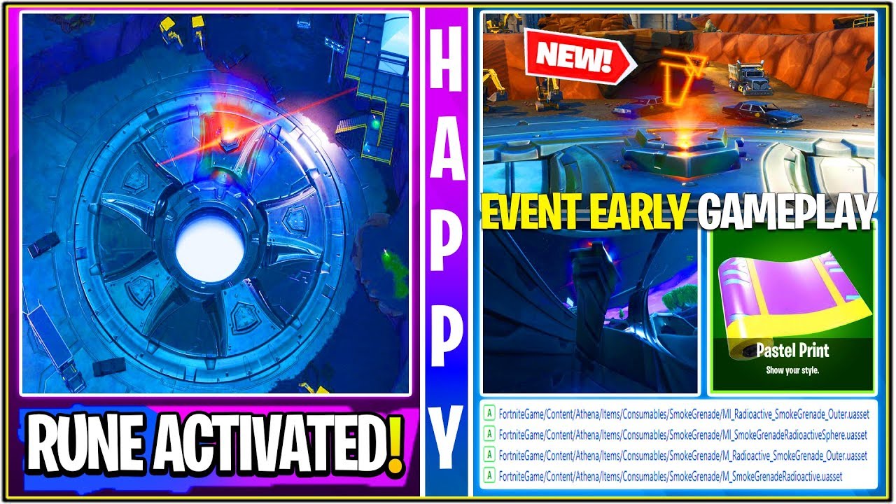 *NEW* Fortnite: First Rune Activated, Leaked Bunker Open, Encrypted ...