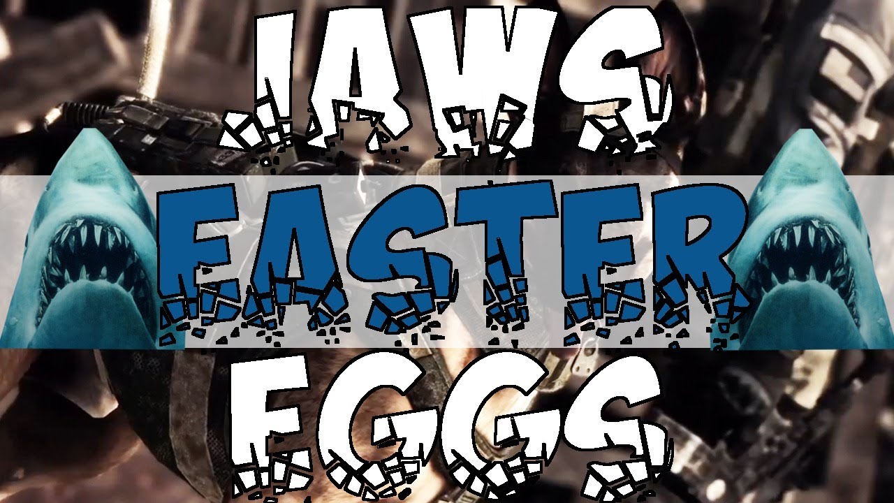 COD GHOSTS "JAWS" Easter Egg! "Shark Easter Egg" JAWS Horror Movie on ...