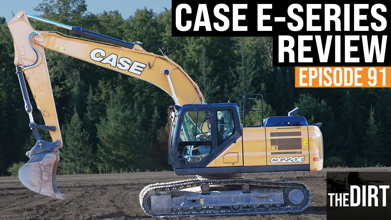 Test Run of Case’s New E Series Excavators - YouTube