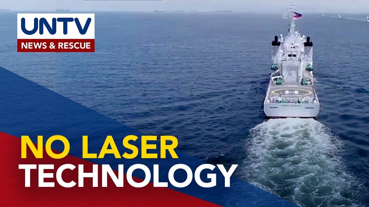 No laser technology for PH vessels, PCG clarifies - YouTube