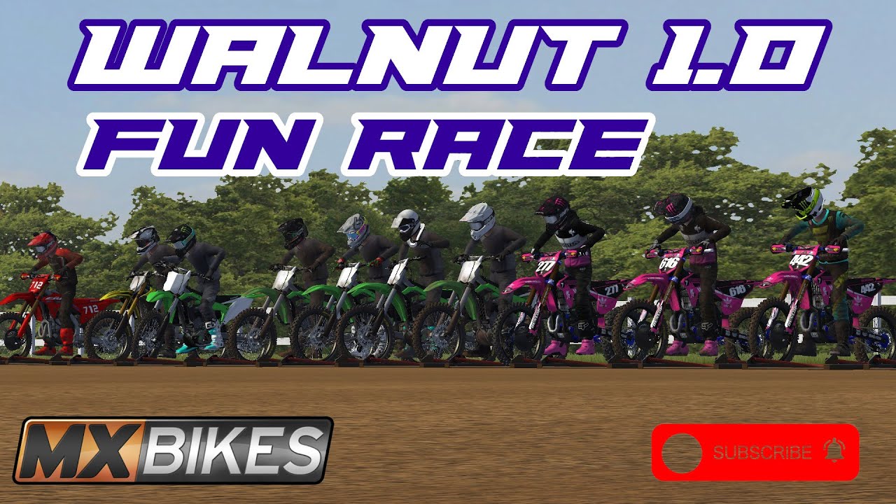 Mx Bikes | Walnut 1.0 Fun Race - YouTube