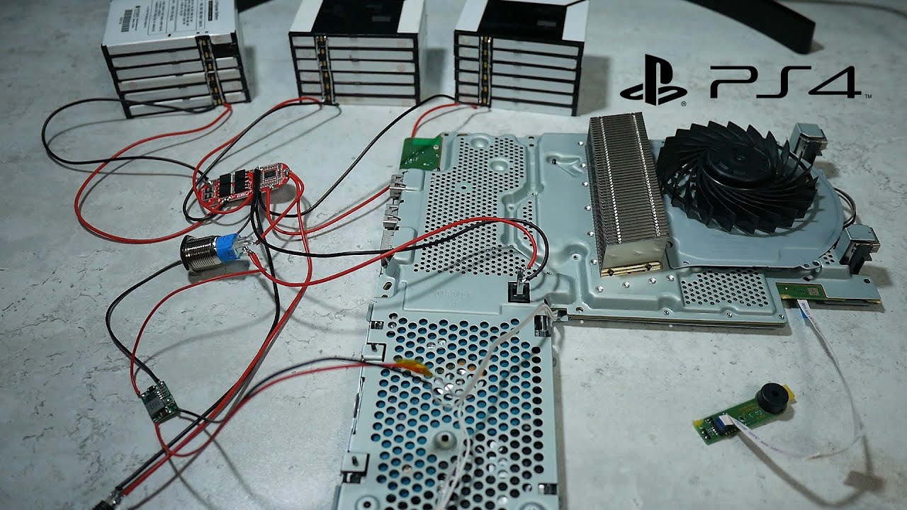휴대용(?) PS4 만들기 프로젝트는... 실패 The portable(?) PS4 Project, but failed ...