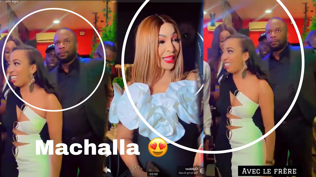 Zeyna ndour et son mari 😍💍 si ouverture enterprise viviane chidid 😍😍 bi ...