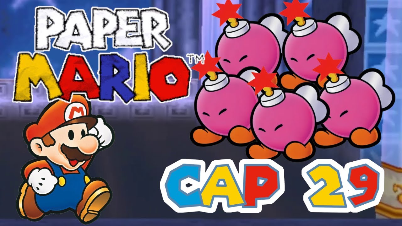 Paper Mario. Episodio 29: ¡Bombette Multiplicada - Explosión de ...