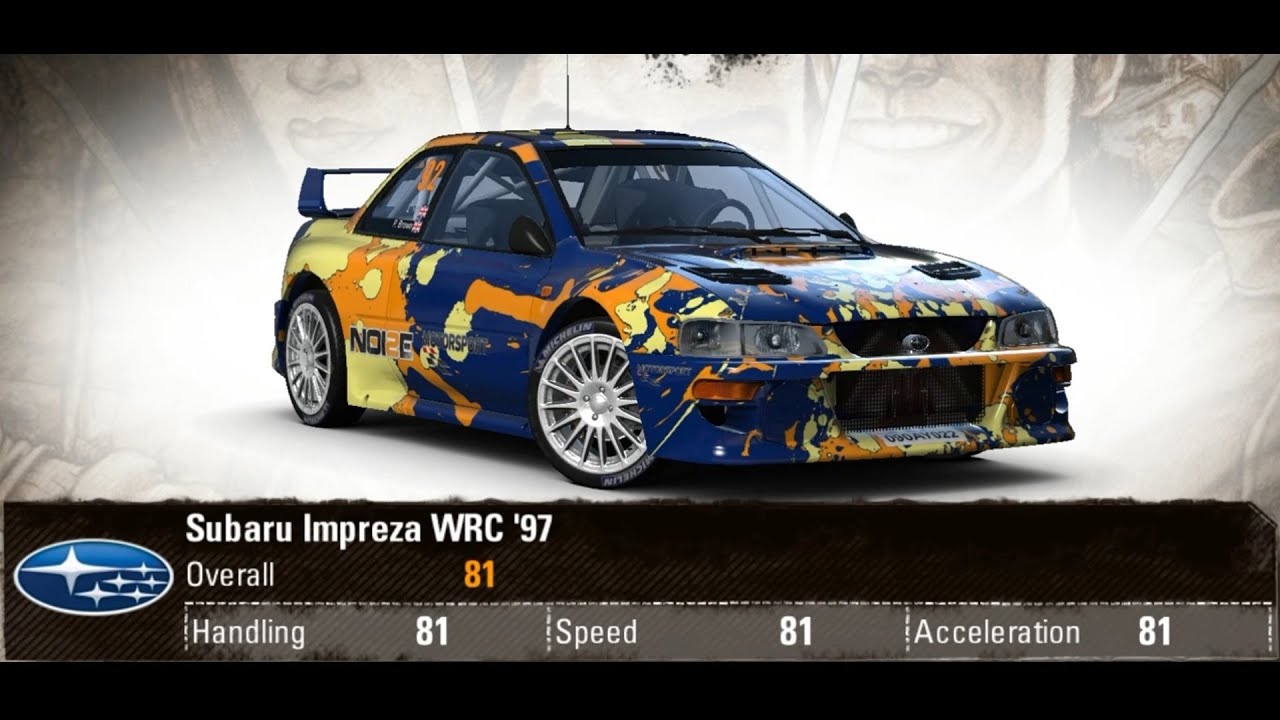 WRC3 ~ Road to Glory - Subaru Impreza WRC - '97 (Group: 90's) - YouTube