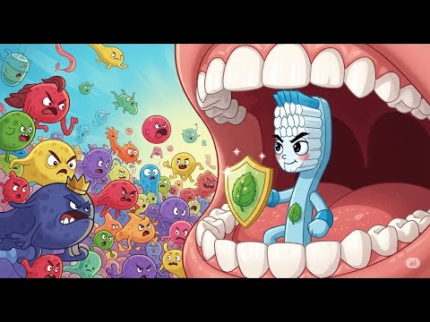 Mikroplardan Korkana Diş Fırçası Fırfır | Eğitici Çocuk Masalı | Sesli Kitap