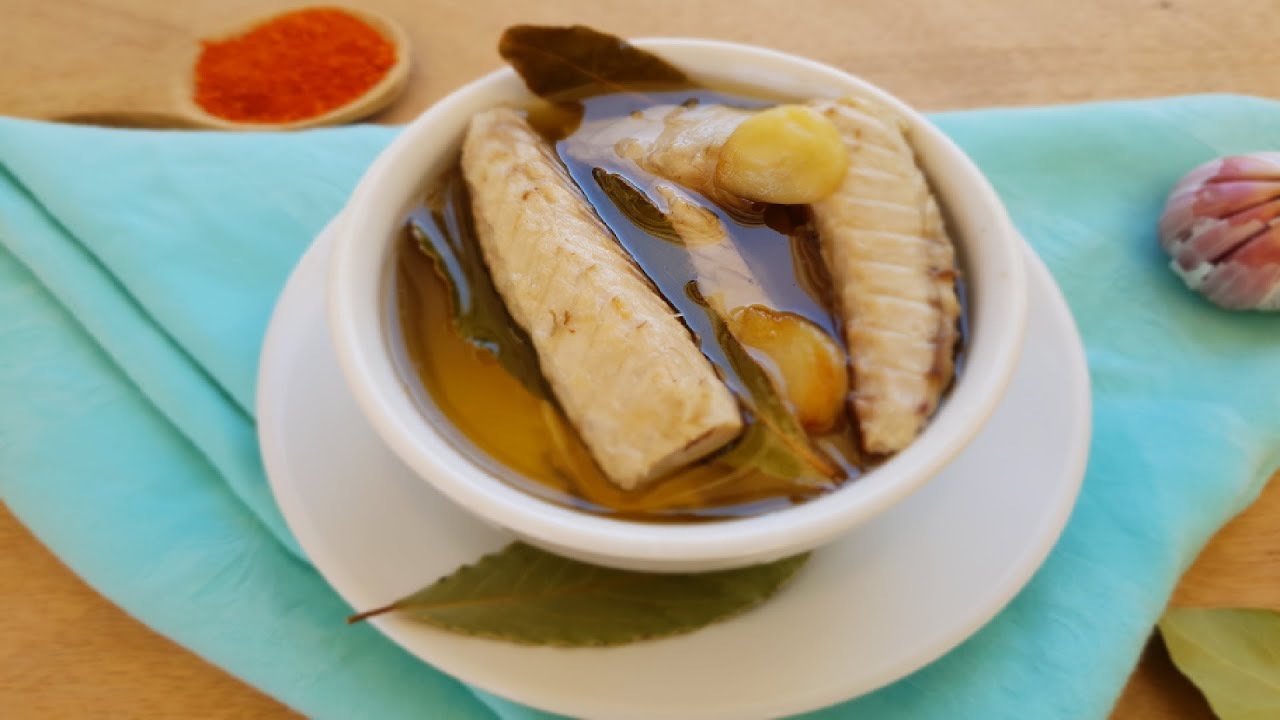 How to make a canned fish at home - YouTube