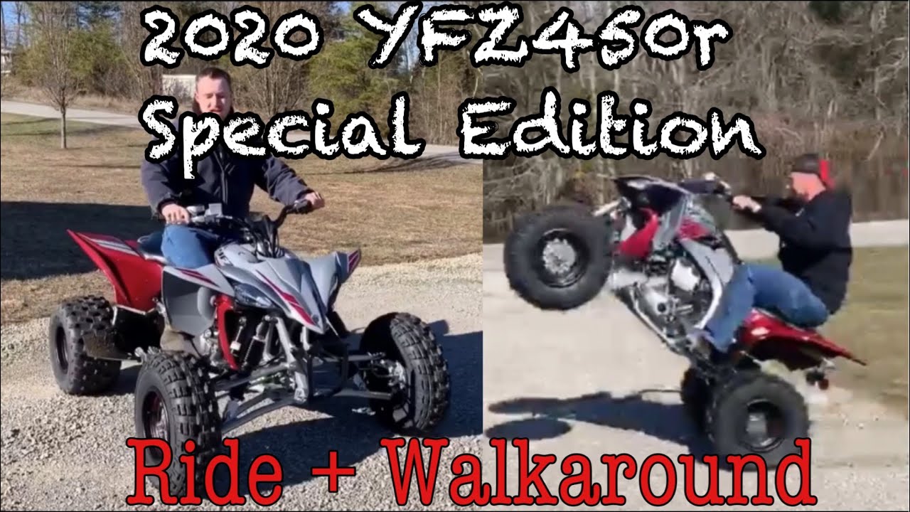 2020 YFZ450R Special Edition Ride + Walkaround - YouTube