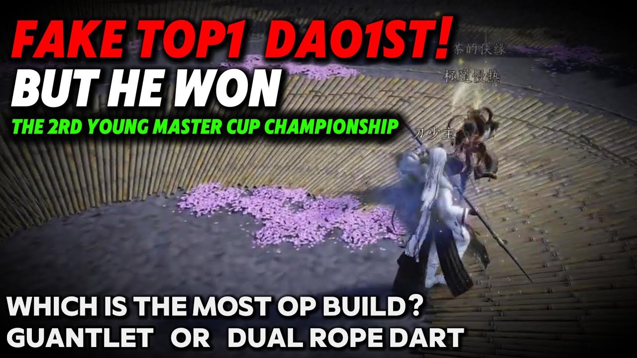FAKE top1 @wwm.dao1st ,but he won the Young Master Cup championship ...