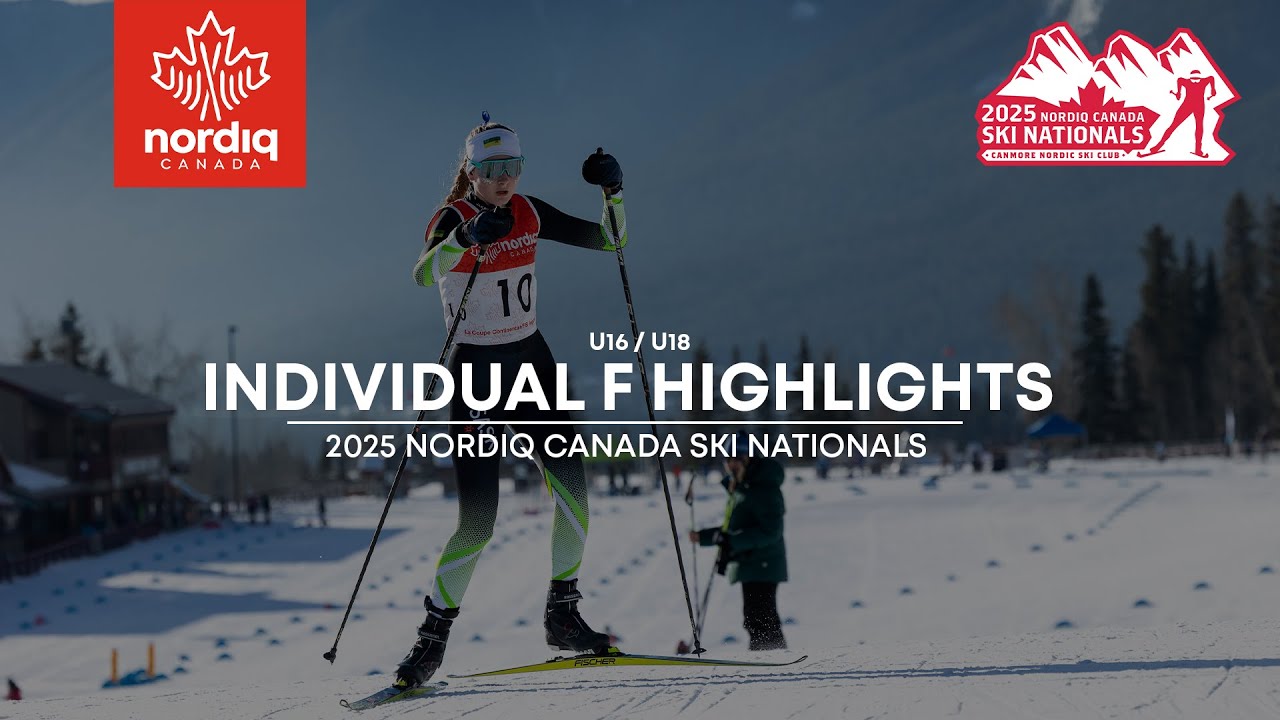U18 and U16 Individual Free Highlights 2025 Nordiq Canada Ski Nationals ...