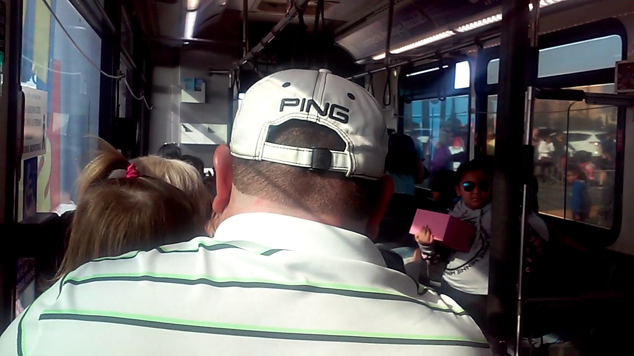 2016 Disneyland Toy story guest shuttle bus - YouTube