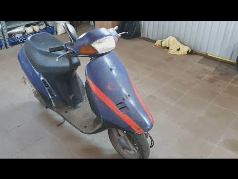 repair and starting scooter honda tact 16 - YouTube