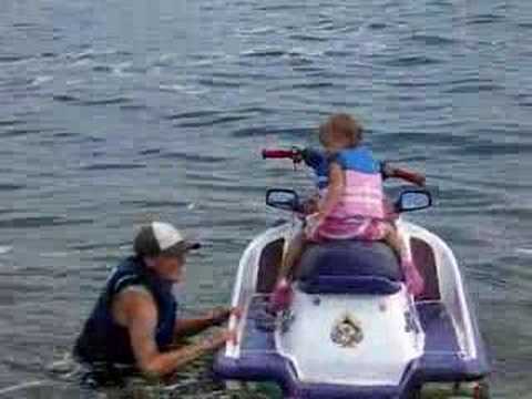 Kids on the Jetski - YouTube