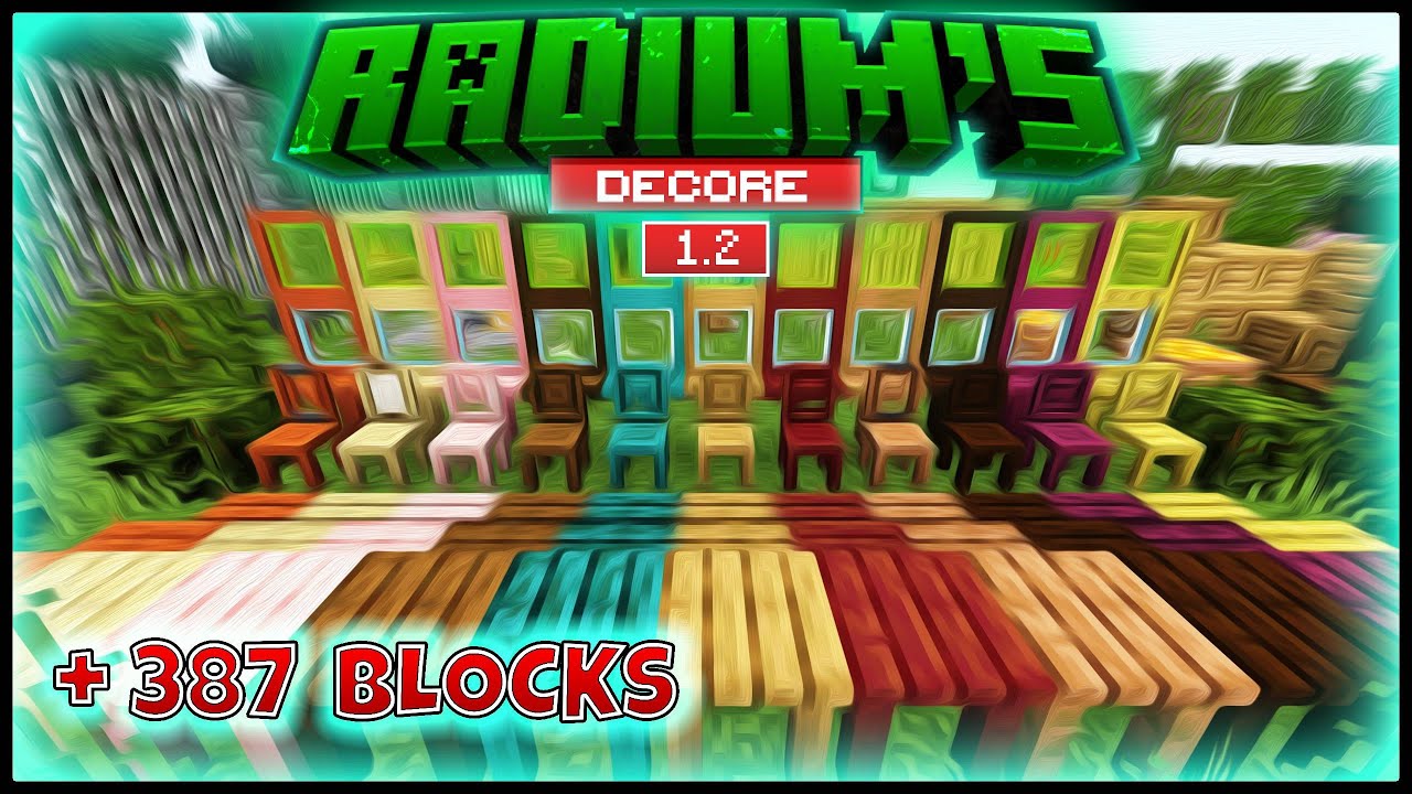 Radium's Decore v1.2 [Minecraft Bedrock/MCPE] - YouTube
