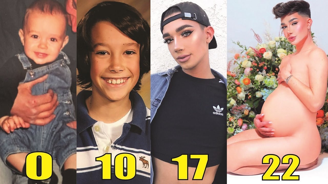 James Charles Transformation From 0 to 22 Years Old - YouTube