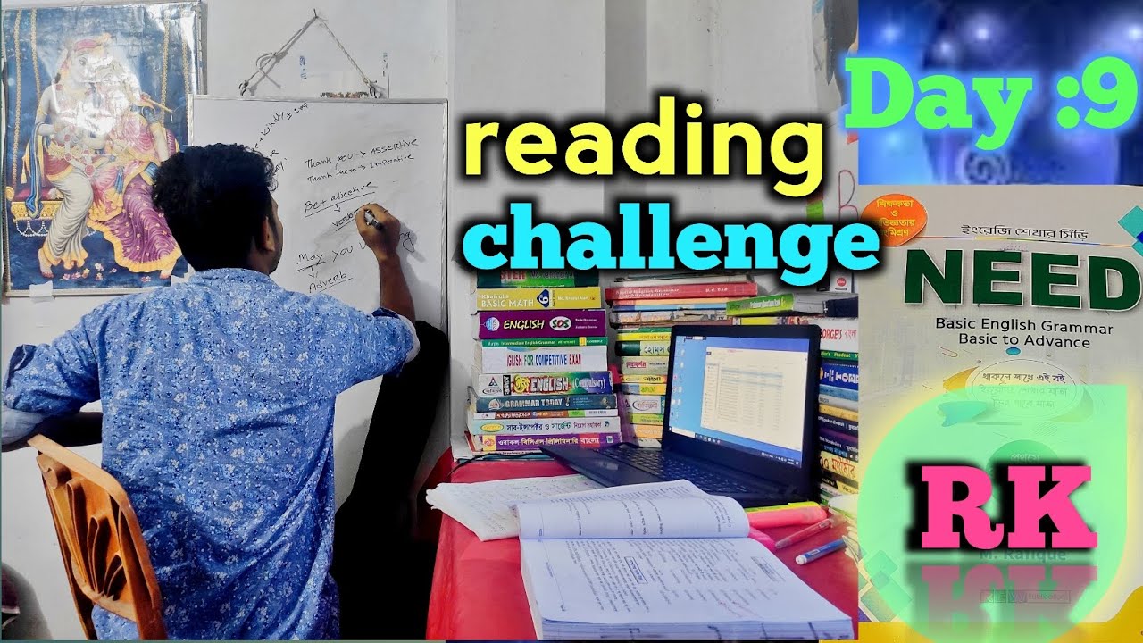 Reading challenge day :9 ** daily study routine📚 woke up at 6 AM* # ...