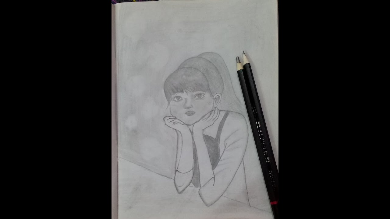 easy cartoon sketch step by step - YouTube