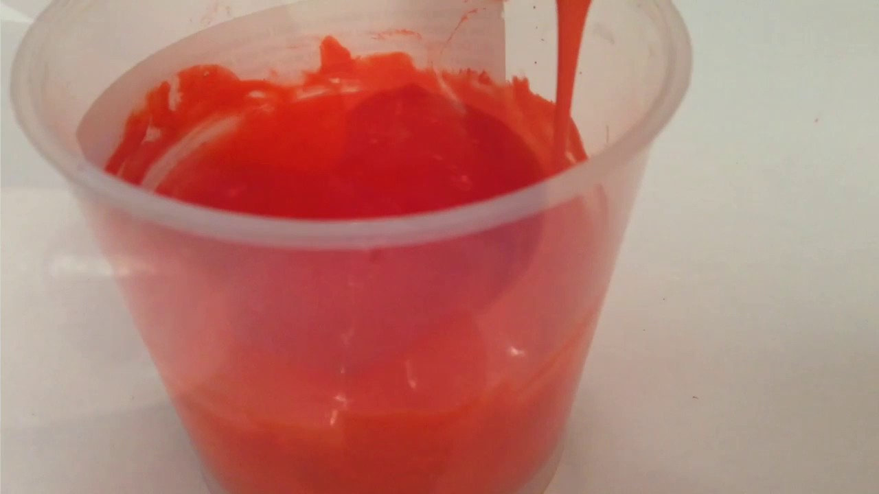 DIY - Slijm met verf || DIY Girl - YouTube