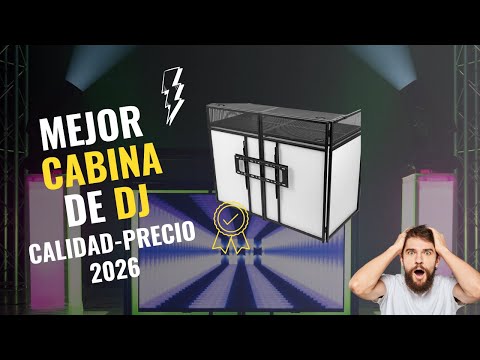 🔥 La MEJOR Cabina de DJ Calidad-Precio 2026 | Vonyx DB6 Profesional