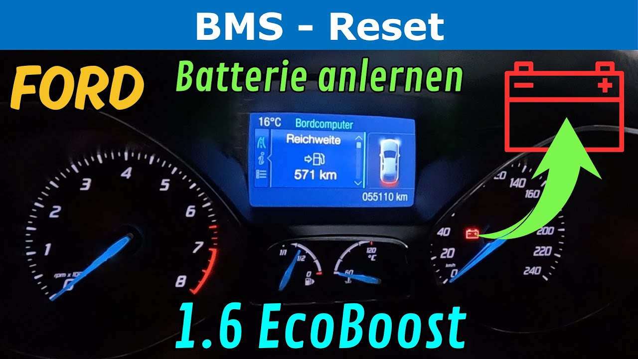 Ford Kuga Batterie Anlernen