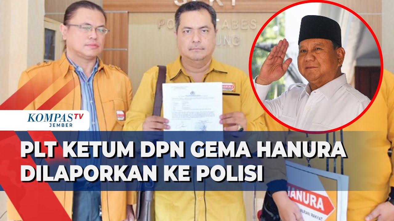 Bantah Dukung Prabowo, Hanura Polisikan Plt Ketum DPN Gema Hanura Edy Syahputra - YouTube