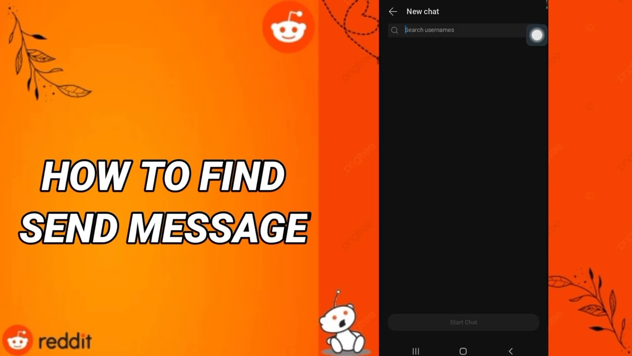 How To Send Message On Reddit App YouTube How To Send Message On Reddit App YouTube