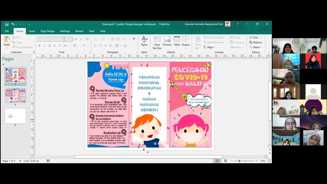 Tutorial Membuat Leaflet melalui Publisher - YouTube