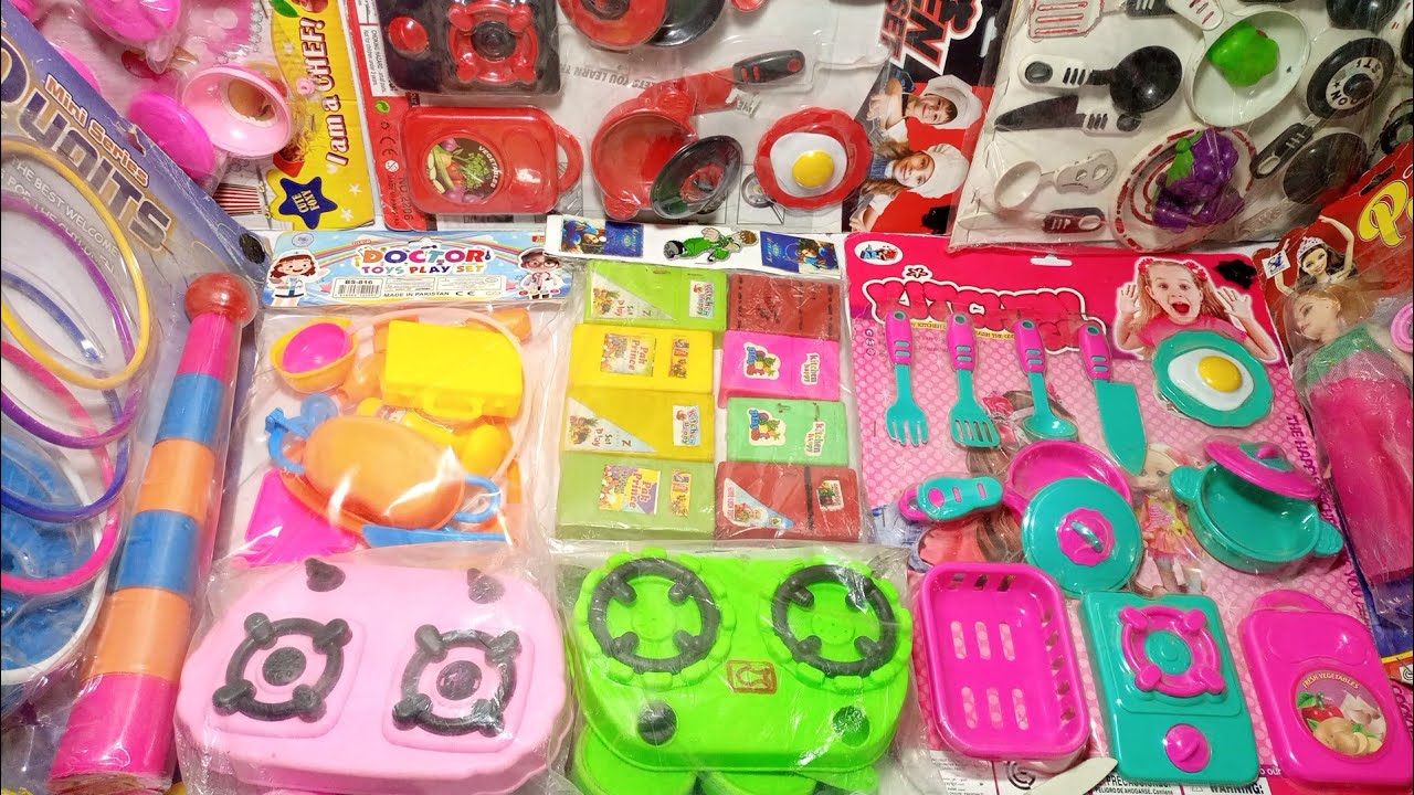 4 Minutes Amazing Kitchen Set Colorful Hello Kitty Kitchen Set ...