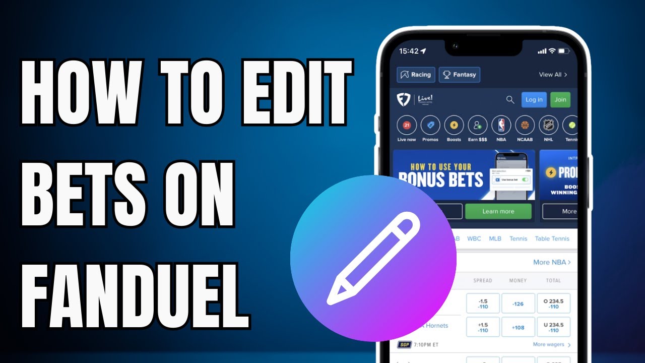 How To Edit Bets on FanDuel - 2025 Guide - YouTube
