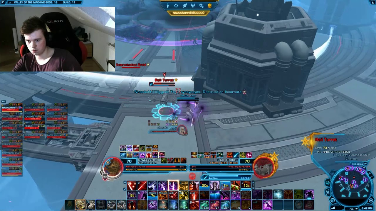 Swtor | 5.10 | Better Now | Nahut NiM 16man | Darkness Tank PoV - YouTube