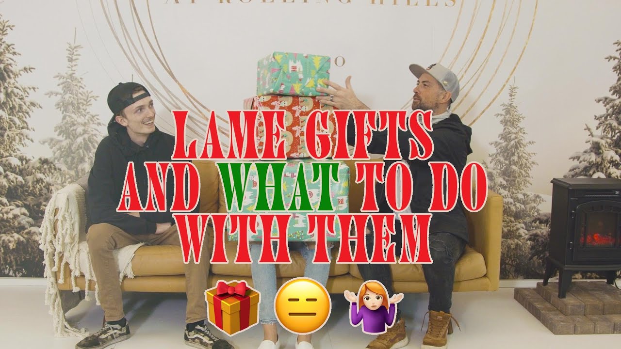 Lame Gifts And What To Do With Them! - YouTube