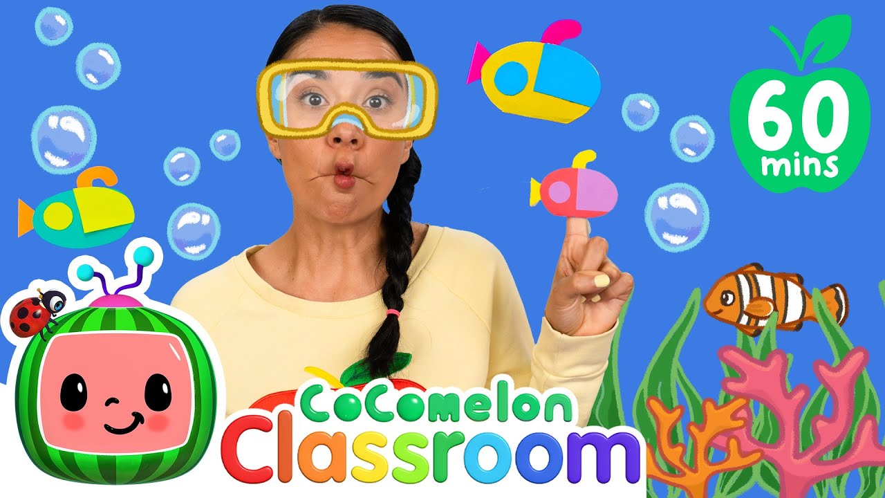 Best Crafts For Kids - Learn Colors with Ms. Appleberry | CoComelon ...