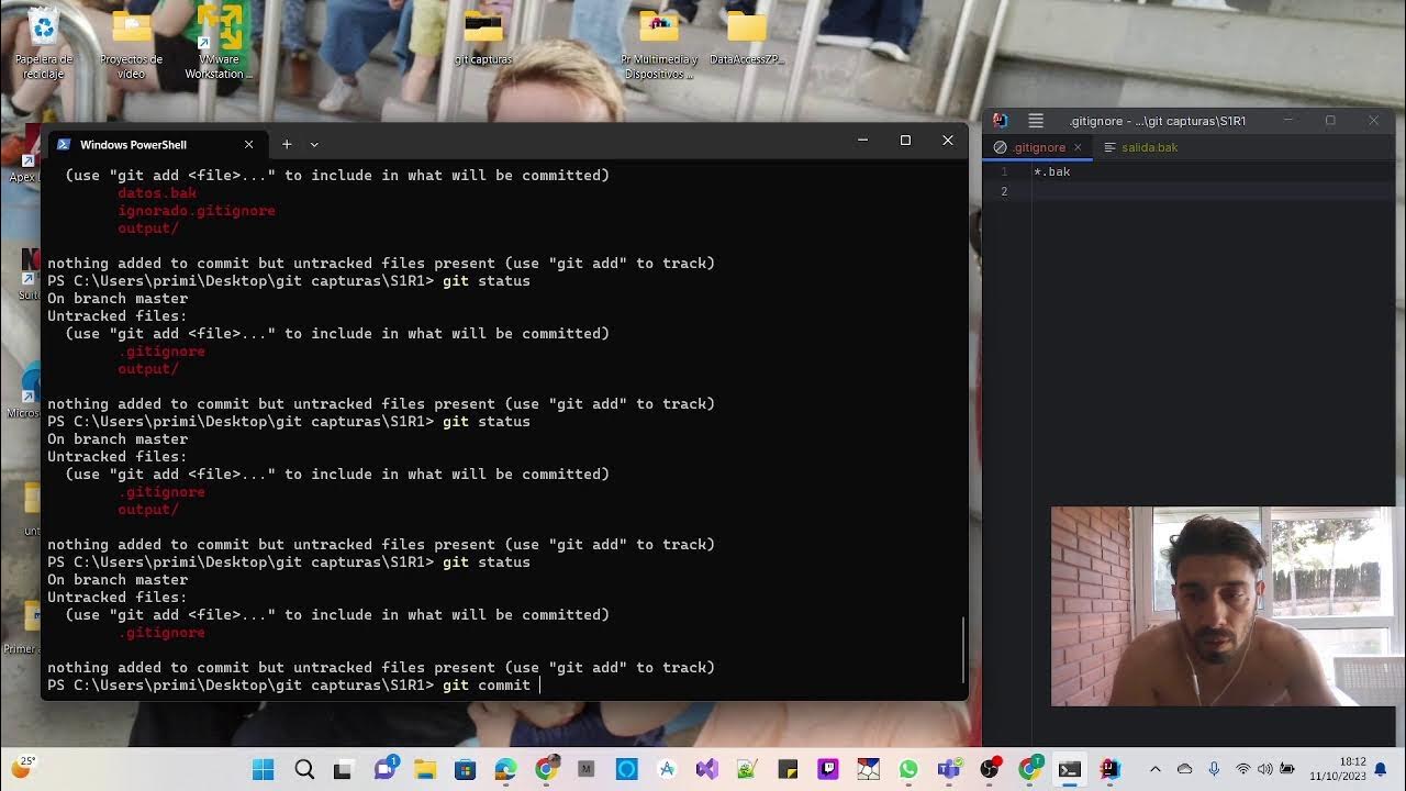 Programacion 2º DAM, Desarrollo de interfaces, git y github #1 - YouTube