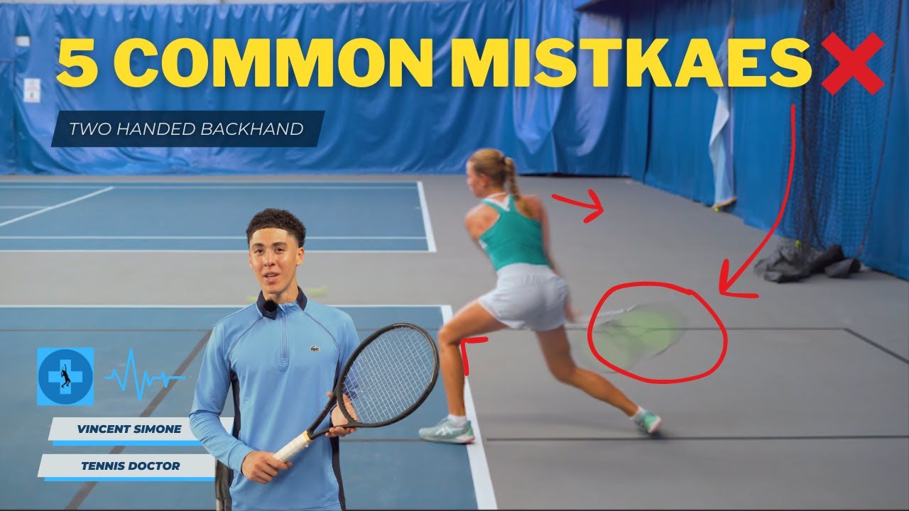AVOID The Most COMMON Two Handed Backhand Mistakes In 5 Steps - YouTube