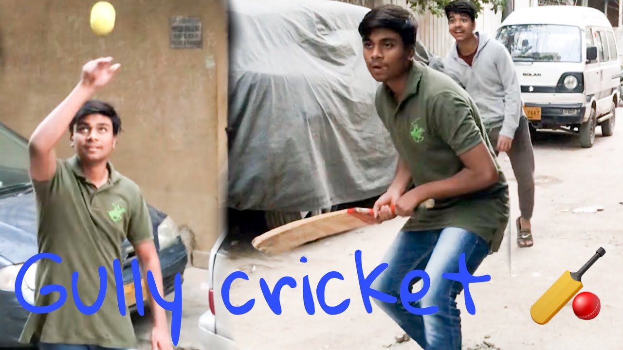 One tip out cricket || gully cricket || daily vlogging - YouTube