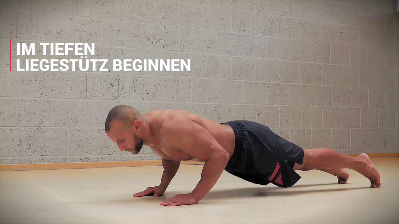 Full Control Bodyweight App - Shuttle Push-ups - DE - YouTube