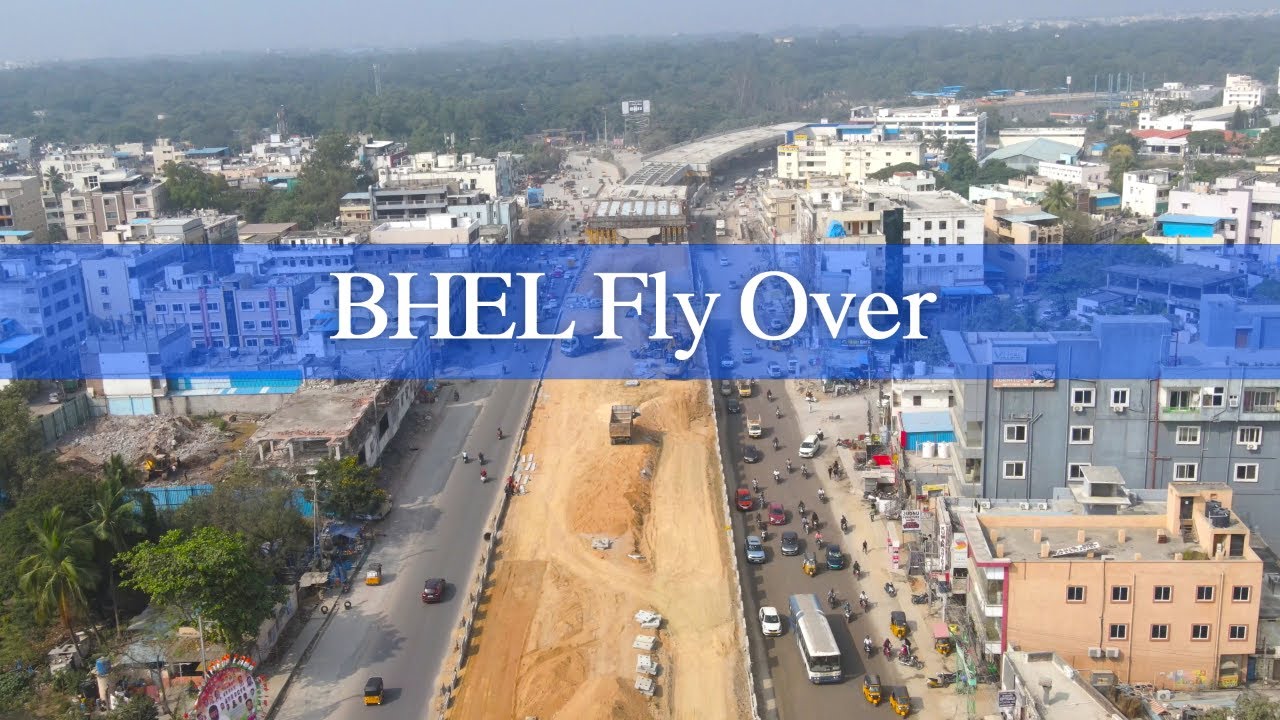 BHEL Fly Over Latest Status | #hyderabad #developments - YouTube