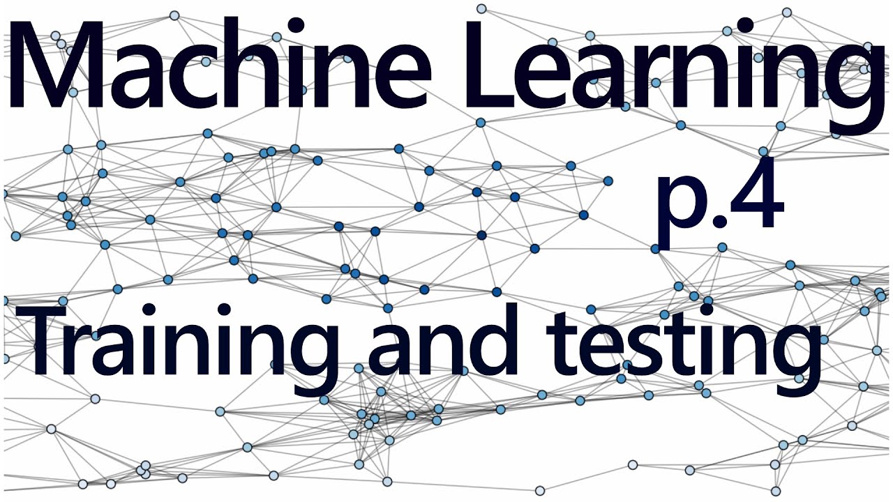 Regression Training And Testing Practical Machine Learning Tutorial With Python P4 Youtube 6285